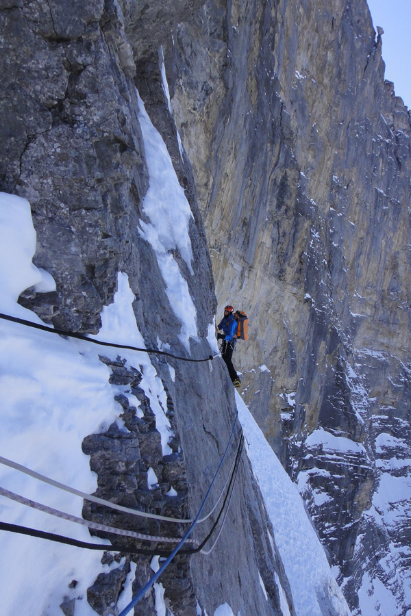 UKC Articles - North Face of the Eiger - 1938 Route